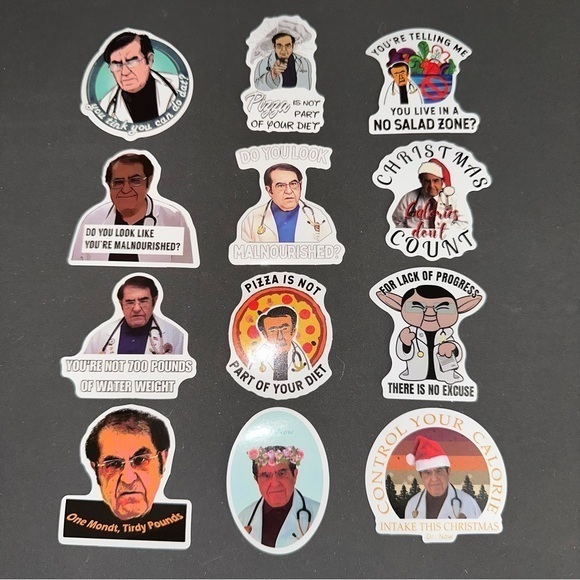 Hot Topic | Office | Sticker Set 5 Dr Now Sarcastic Stickers | Poshmark